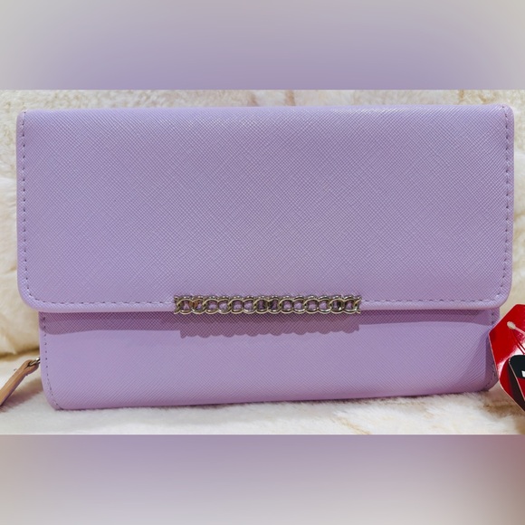 mundi | Bags | Nwt Mundi Safekeeper Rfid Chainembellished Wallet | Poshmark